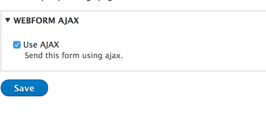 Allow Webforms to be submitted using AJAX [#2757491] | Drupal.org